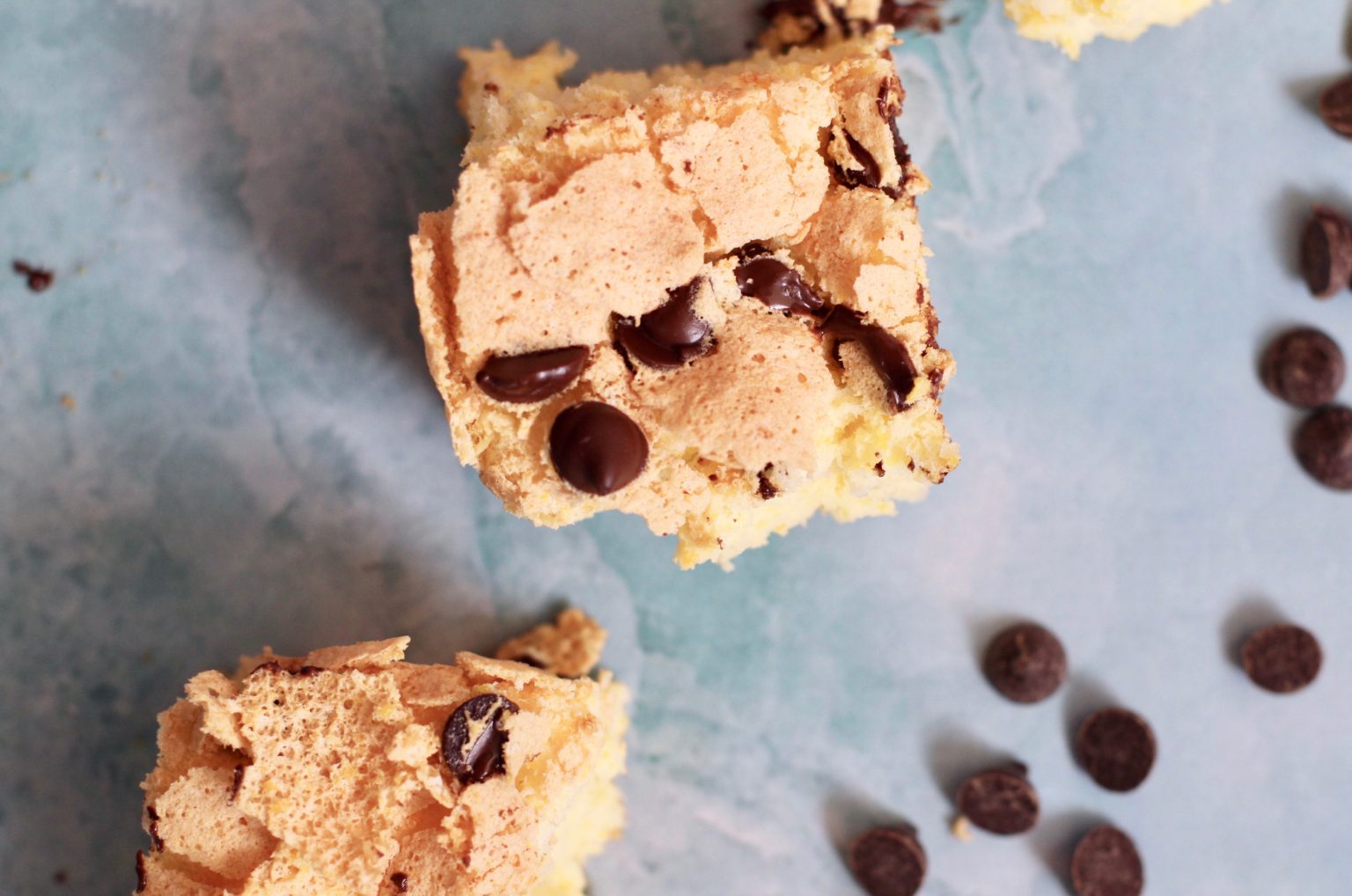 Vanilla Chip Cloud Cake for Pesach - Soul&Streusel