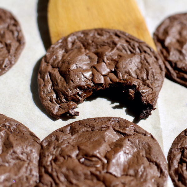 Fudgy Chocolate Passover Cookies - Soul&Streusel