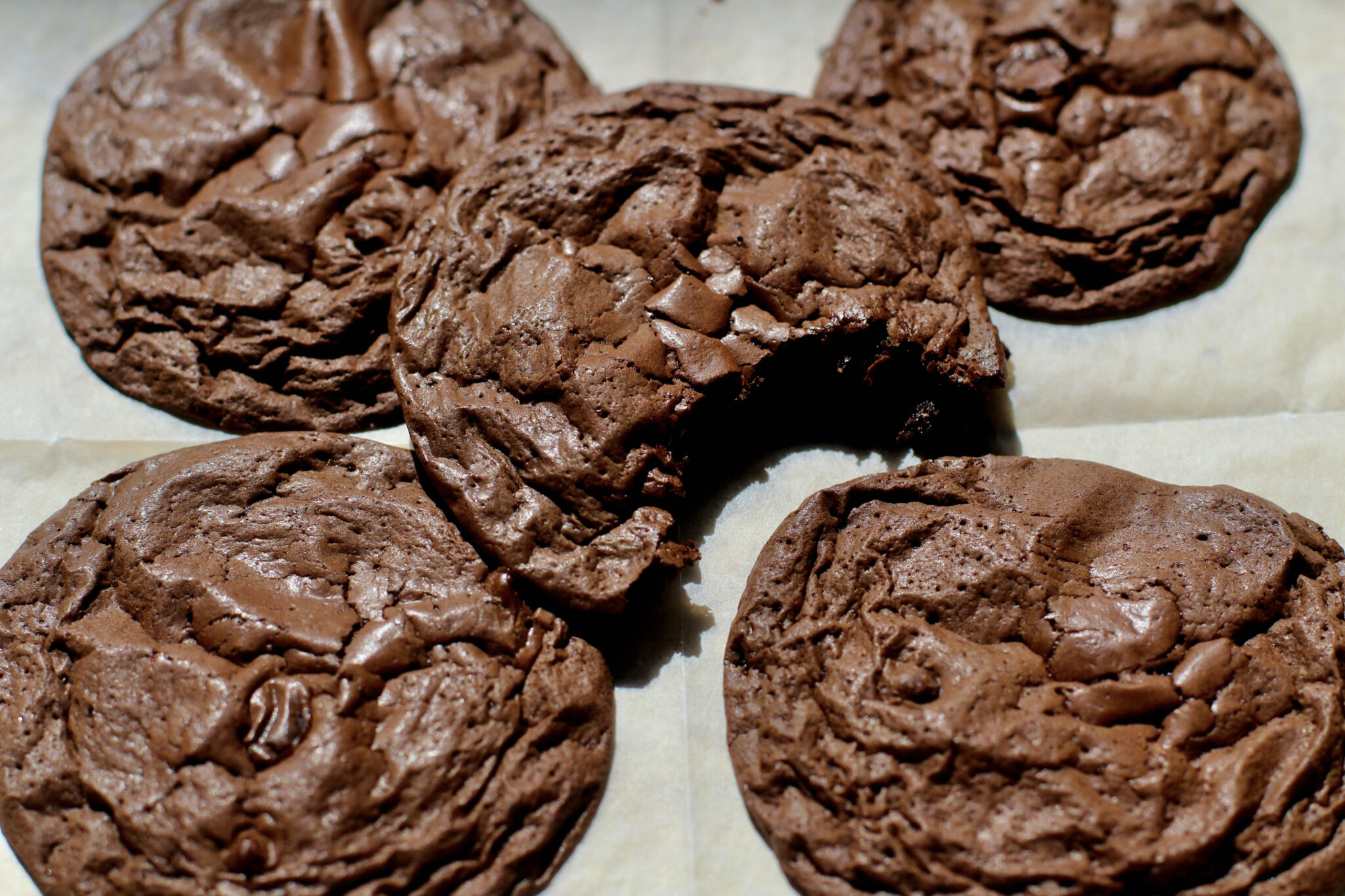 Fudgy Chocolate Passover Cookies - Soul&Streusel