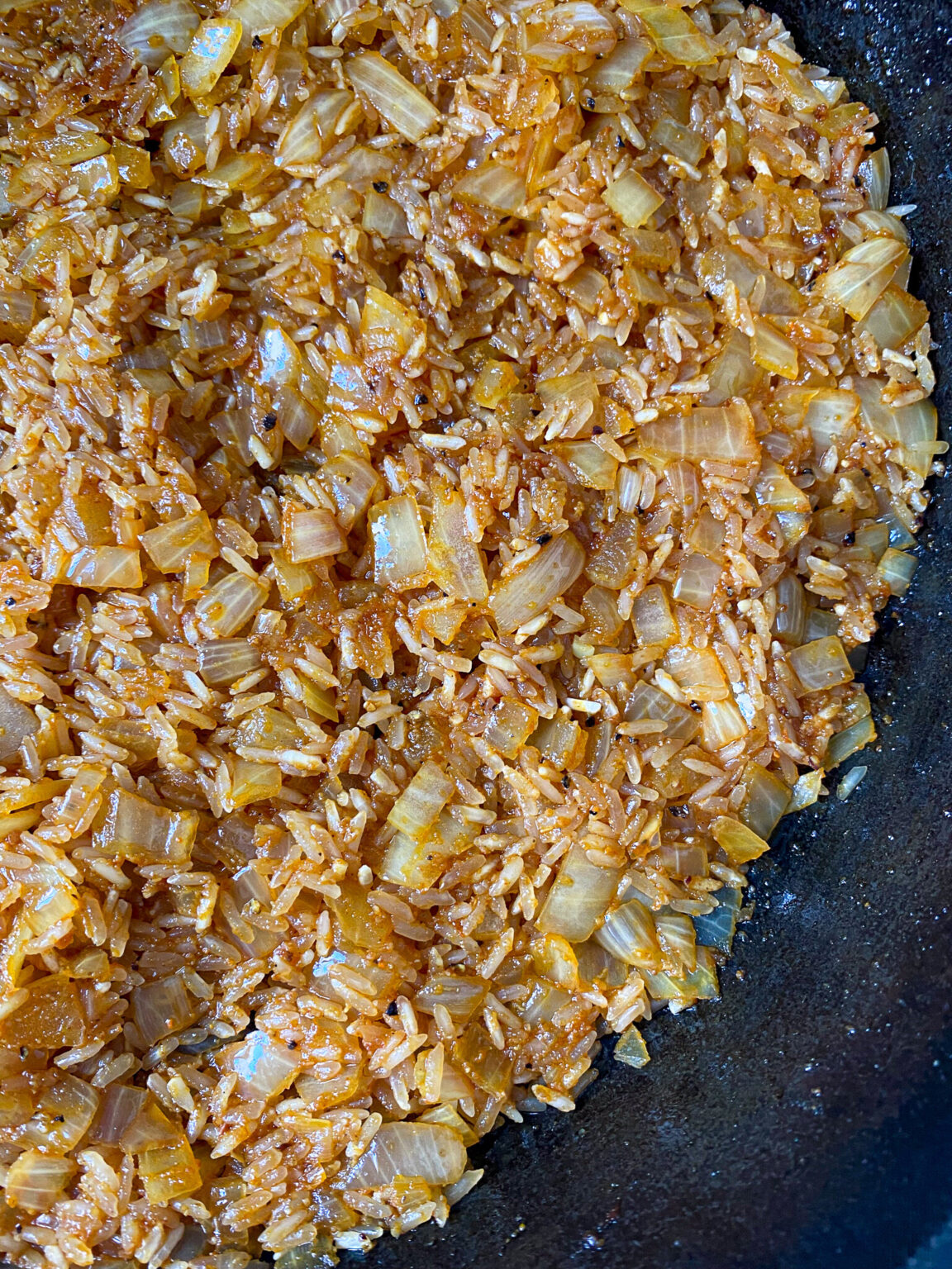 Cast Iron Skillet Chicken, Rice, and Potatoes - Soul&Streusel