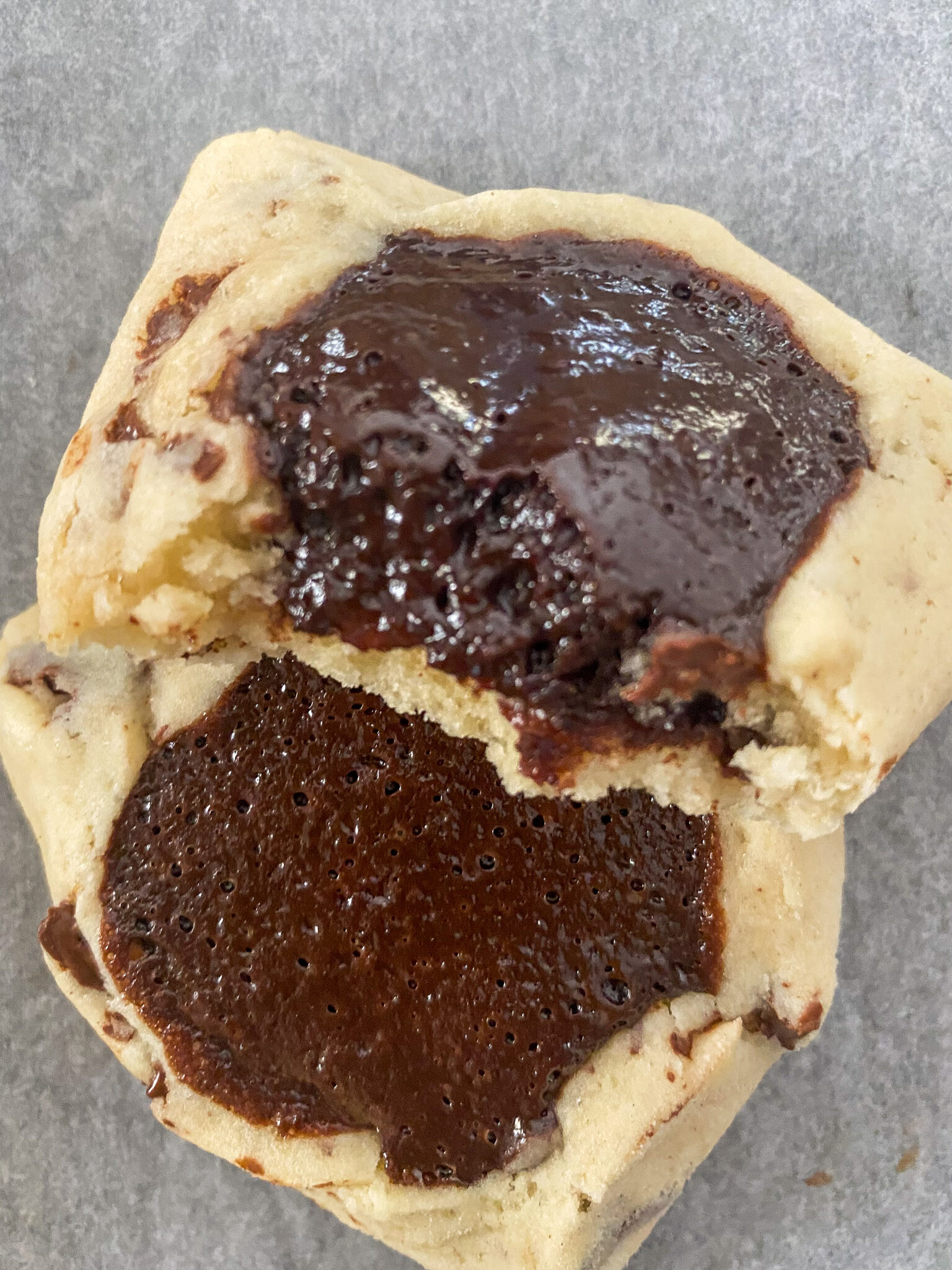 Chocolate Fudge Brownie Hamentashen - Soul&Streusel